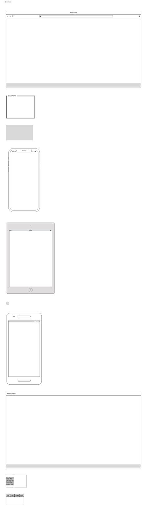Balsamiq Ui Elements By Prajwal Mane On Dribbble
