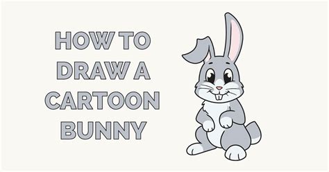 How To Draw A Cartoon Bunny
