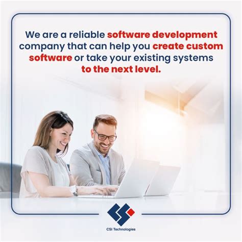 Csi Technologies On Linkedin Customsoftware Softwaredevelopment Softwarepartner Itsolutions