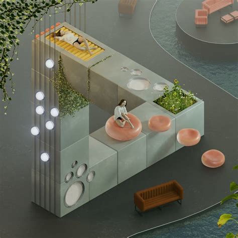 Impossible Living Created By Me C4d And Redshift 📐 R Cinema4d