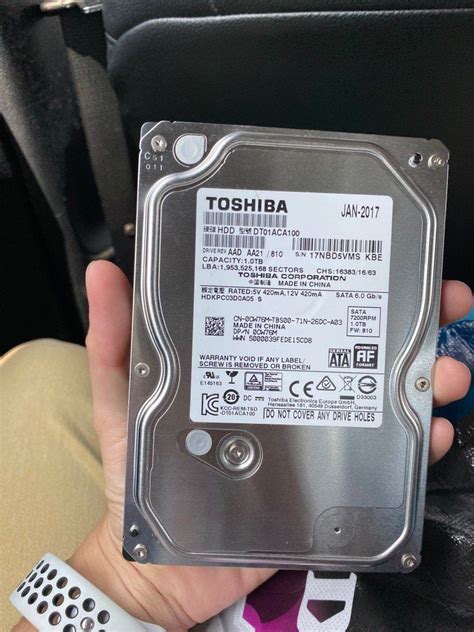 Toshiba 1 TB, Computers & Tech, Parts & Accessories, Hard Disks & Thumbdrives on Carousell