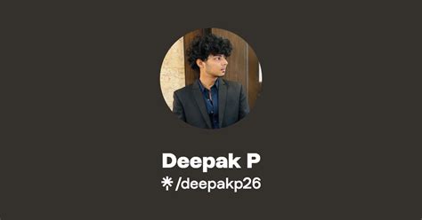 Deepak P Instagram Linktree
