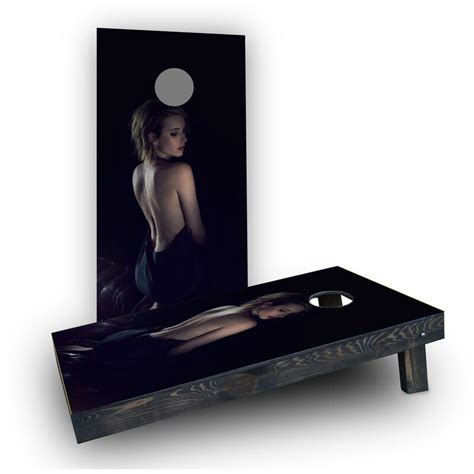 Custom Cornhole Boards Sexy Model Cornhole Wayfair