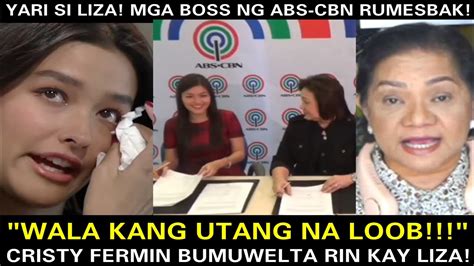 Pinoy Celebrity News Liza Soberano Binuweltahan Ng Mga Boss Ng Abs Cbn