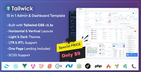 Tailwick Tailwind Css Admin And Dashboard Template