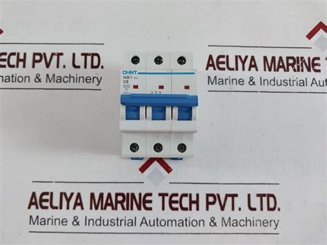 Chint Nb1 63 C6 Miniature Circuit Breaker 3 Pole Aeliya Marine Tech