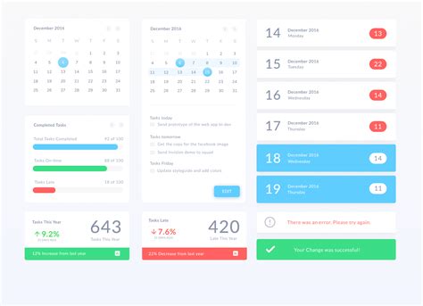 Mobile Calender Ui Kit Free Ui Kit Figma