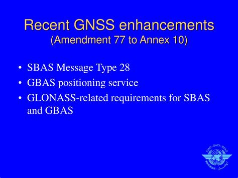 Atn Gnss Seminar Varadero Cuba To May Overview Of Gnss Ppt