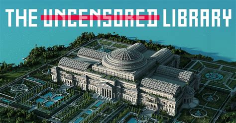 The Uncensored Library Is Amazing Built In Minecraft Which Is