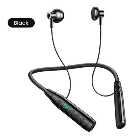 Wireless Earphones Bluetooth 5 3 Neckband Headphones Gaming Power
