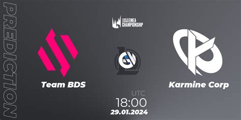 Team Bds Vs Karmine Corp Betting Tip Match Prediction 29012024 At