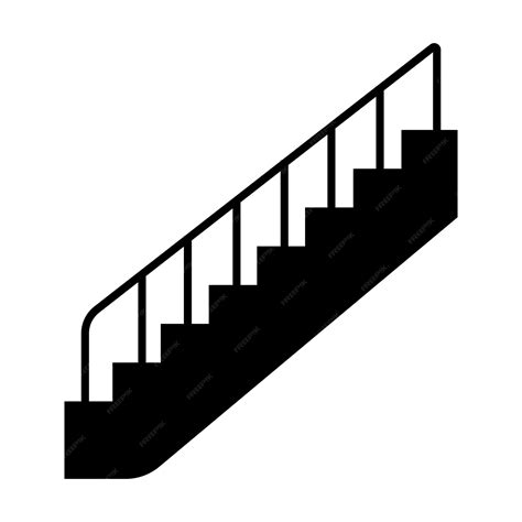 Premium Vector Stairs Icon Vector