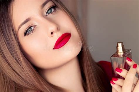Beauty Makeup And Cosmetics Face Portrait Of Beautiful Woman With