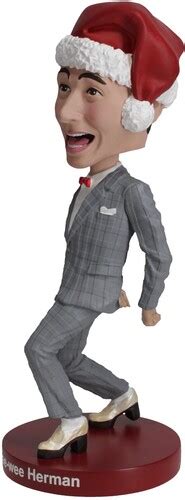 Buy Pee Wee Herman Holiday Bobblehead Royal Bobbles 8” Collectible At Gamefly Gamefly