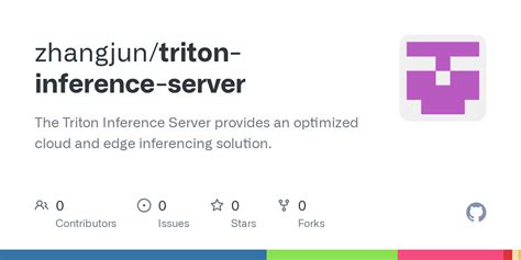 Github Zhangjuntriton Inference Server The Triton Inference Server