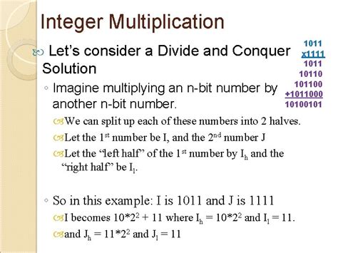 Divide And Conquer Divide And Conquer Algorithms Consist
