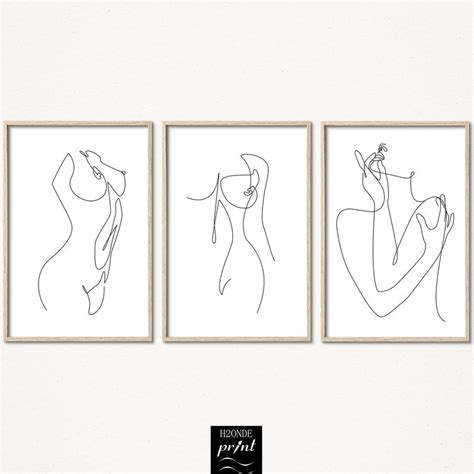 Sexy Line Art Etsy