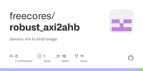 Github Freecoresrobustaxi2ahb Generic Axi To Ahb Bridge