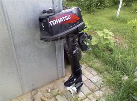 Tohatsu 5, 5,00 л.с. S (381 мм), бензиновый, 2-тактный, румпельное ...