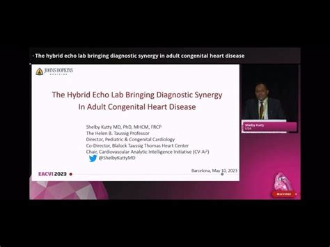 Free Video Hybrid Echocardiography In Adult Congenital Heart Disease From Johns Hopkins