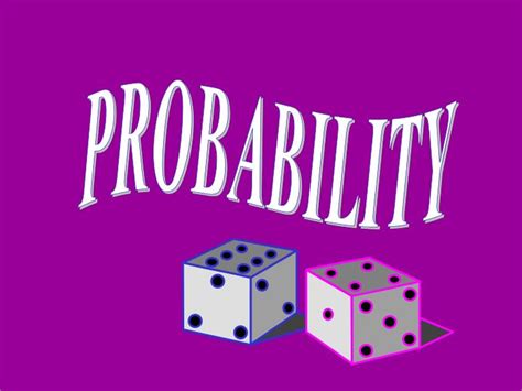 PPT PROBABILITY PowerPoint Presentation Free Download ID
