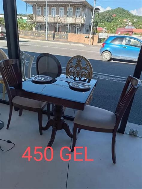 სამზარეულოს მაგიდა და სკამები Dining Furniture Sets Tbilisi