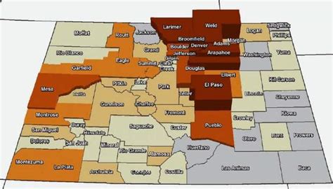 Colorado Population Map