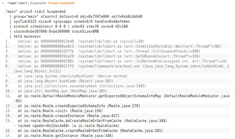 Io Realm Exceptions Realmerror Issue Realm Realm Java Github