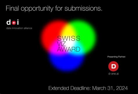 Data Innovation Alliance On Linkedin Datavisualization Extendeddeadline Swissvizawards