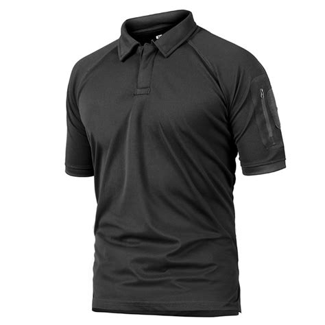Men Military Polo Shirt Breathable Army Combat Tactical Polo Male Navy