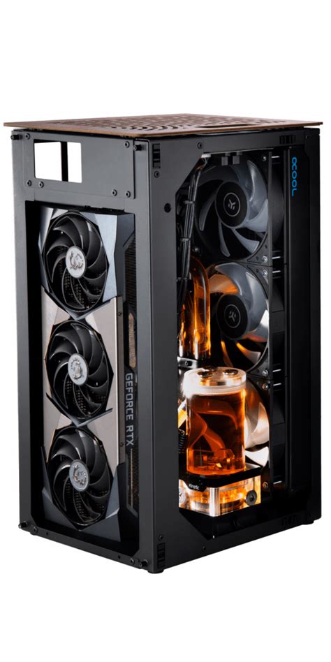 Vault Mini Itx PC Case With Mm Liquid Cooling Support