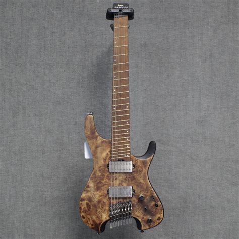 Ibanez Qx527pb Headless 7 String Electric Guitar Used Ibanez Qx527pb Headless 7 String Electric Guitar Used