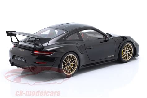 Autoart 118 Porsche 911 991 Ii Gt2 Rs Weissach Package 2017 Black