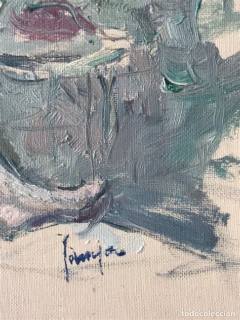 oleo sobre lienzo desnudó femenino firmado sam Comprar Pintura al Óleo Contemporánea en