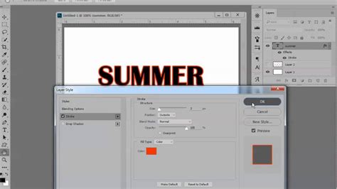 how to create an outlined text youtube