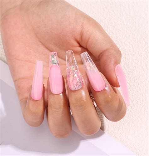 Long Glitter Nail Designs For Summer 2023 Morovan