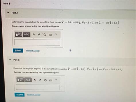 Solved Determine The Magnitude Of The Sum Of The Three Chegg