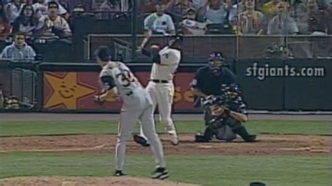 Barry Bonds Becomes Fourth Player Ever To Hit 600 Career Home Runs