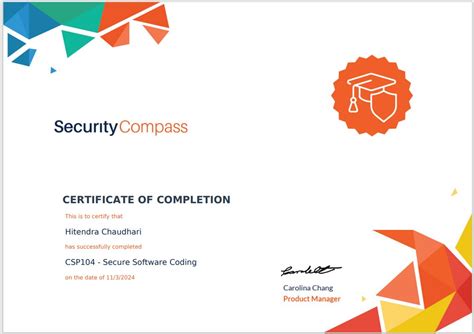 Secure Software Coding Hitendra Chaudhari