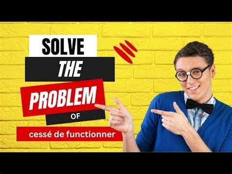 A Cess De Fonctionner