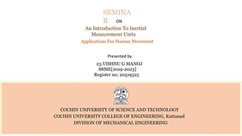 Seminar Inertial Measurement Unitimupptx