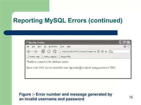Php With Mysql Database Ppt Databases Computer Software And