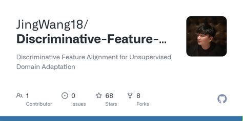 Github Jingwang18 Discriminative Feature Alignment Discriminative Feature Alignment For