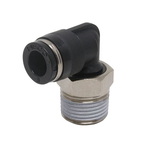 ข้องอ90°เกลียวนอก Fitting Pisco Pl12 04 ขนาดเกลียว R1 2 North Power