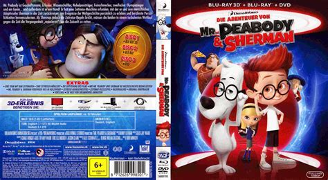 Base Mr Peabody And Sherman 2014 German Cover Blu Ray Movie