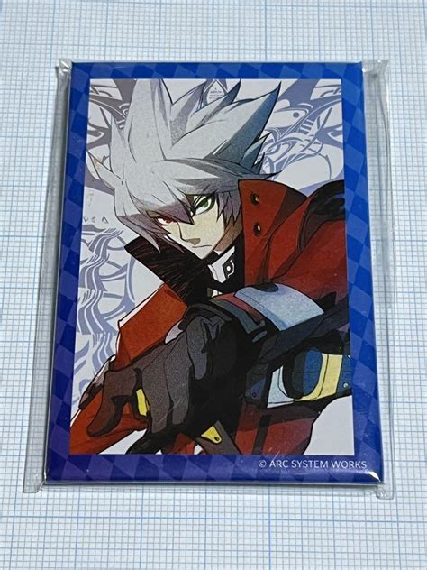 Blazblue ラグナ 缶バッジ くじ ① メルカリ