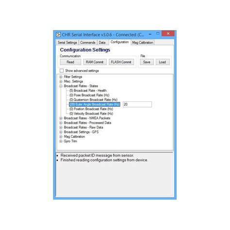 Chrobotics Um7 Lt Orientation Sensor Ahrs 9dof Botland Robotic Shop