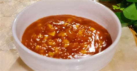 Resep SAUS JAGUNG ASAM MANIS Untuk Berbagai Siraman Toping Masakan