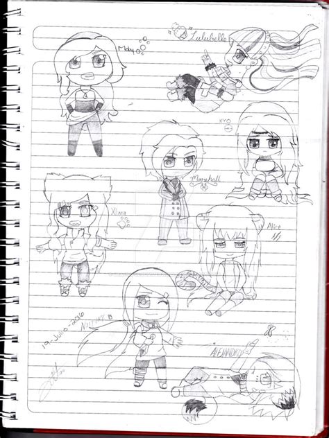 Chibi Group By Beautifulsummerwind On Deviantart