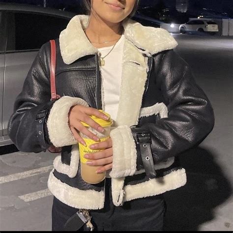 Plt Aviator Jacket Great Condition Just A Little Depop